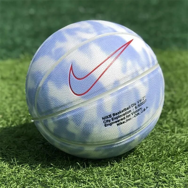 Баскетбольный мяч, Nike, 7-ой размер, небесно-голубого цвета