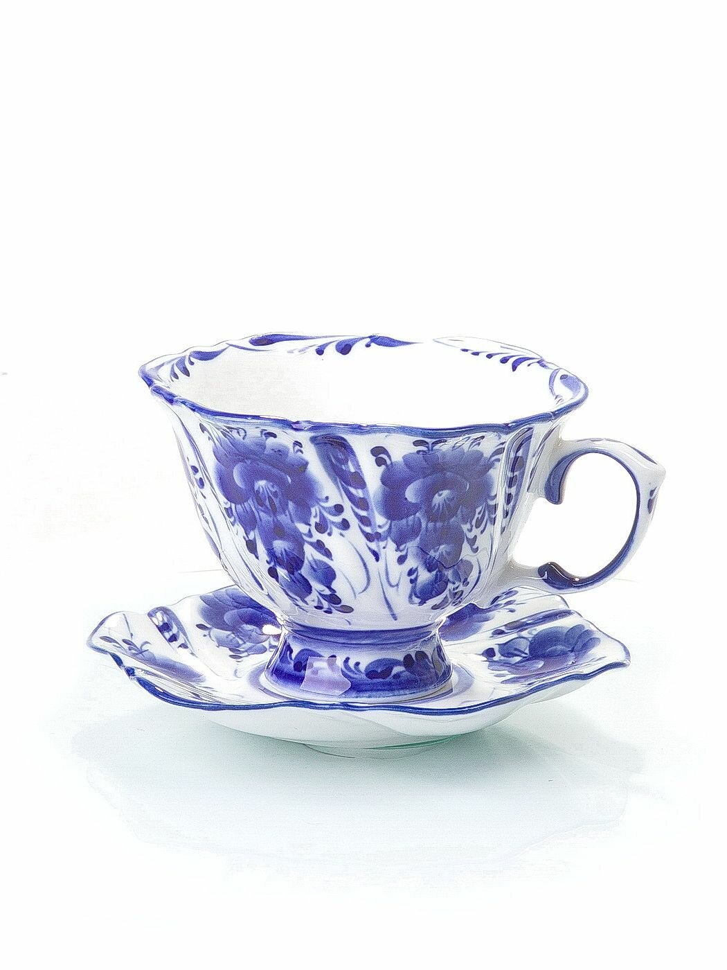 Чайная пара "Морской бриз"100016_белый