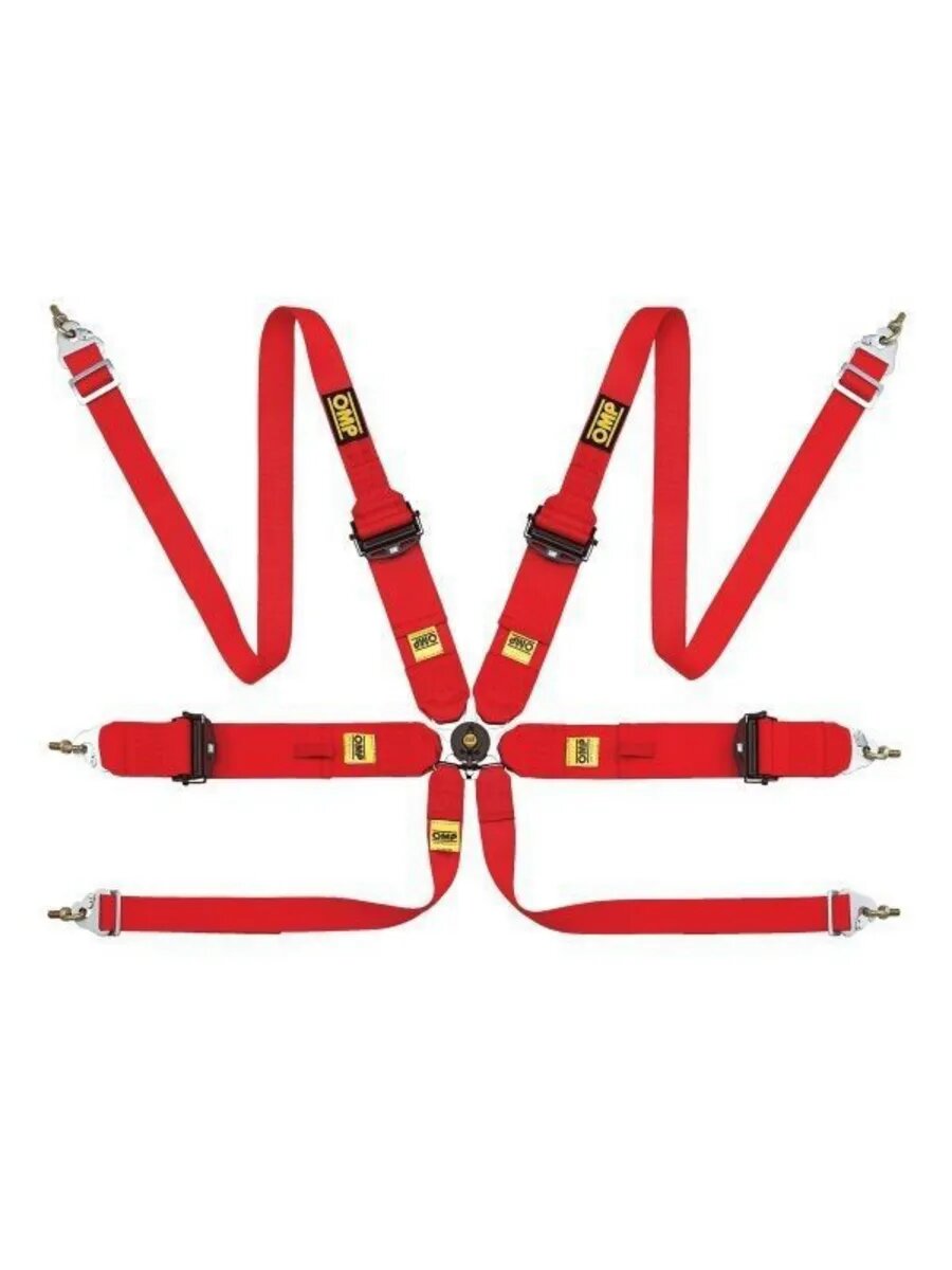 Ремни безопасности OMP SFI 76-50м 6 точек