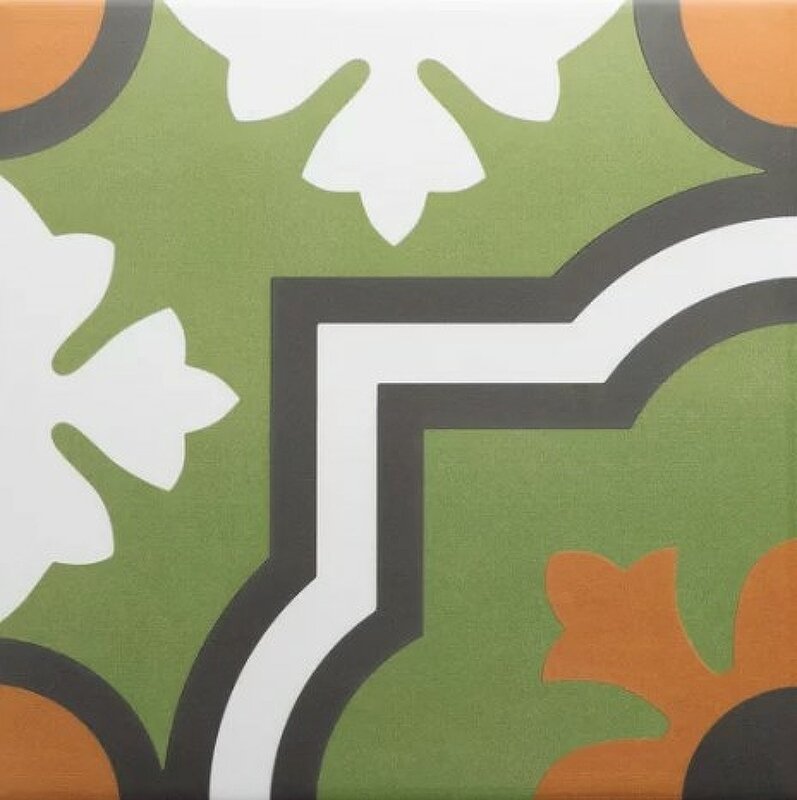 Керамогранит Equipe Rivoli Monaco Verde 30711 20x20 см, современный стиль