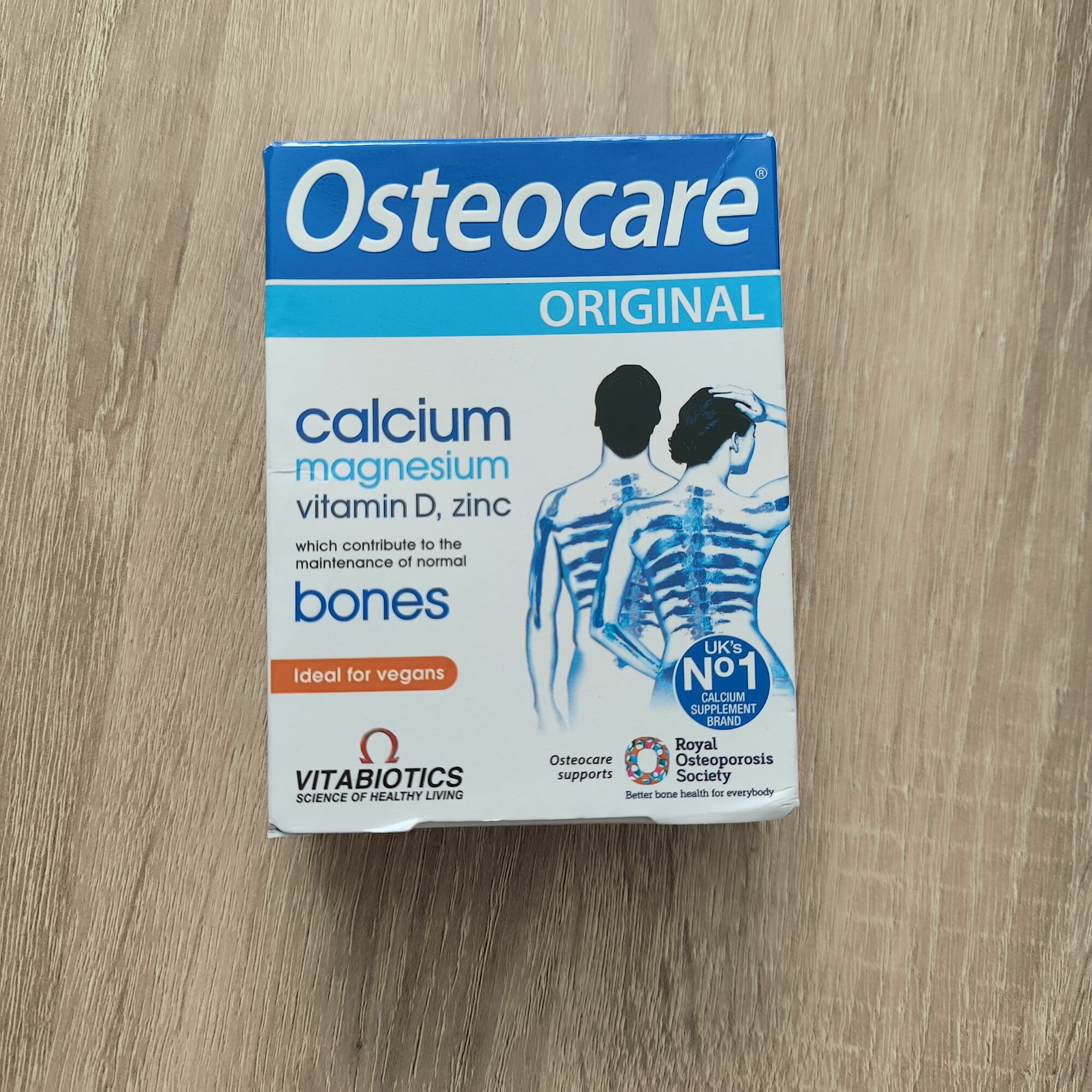 Vitabiotics Osteocare Original 30 Tab Англия Остеокеа Кальций