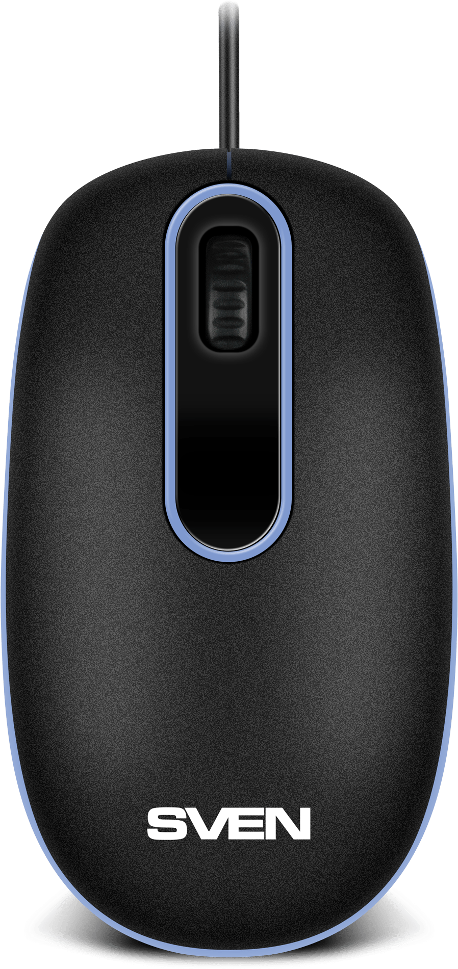 Мышь SVEN RX-90, оптическая, проводная, USB, черный, 1000 DPI [SV-020644]