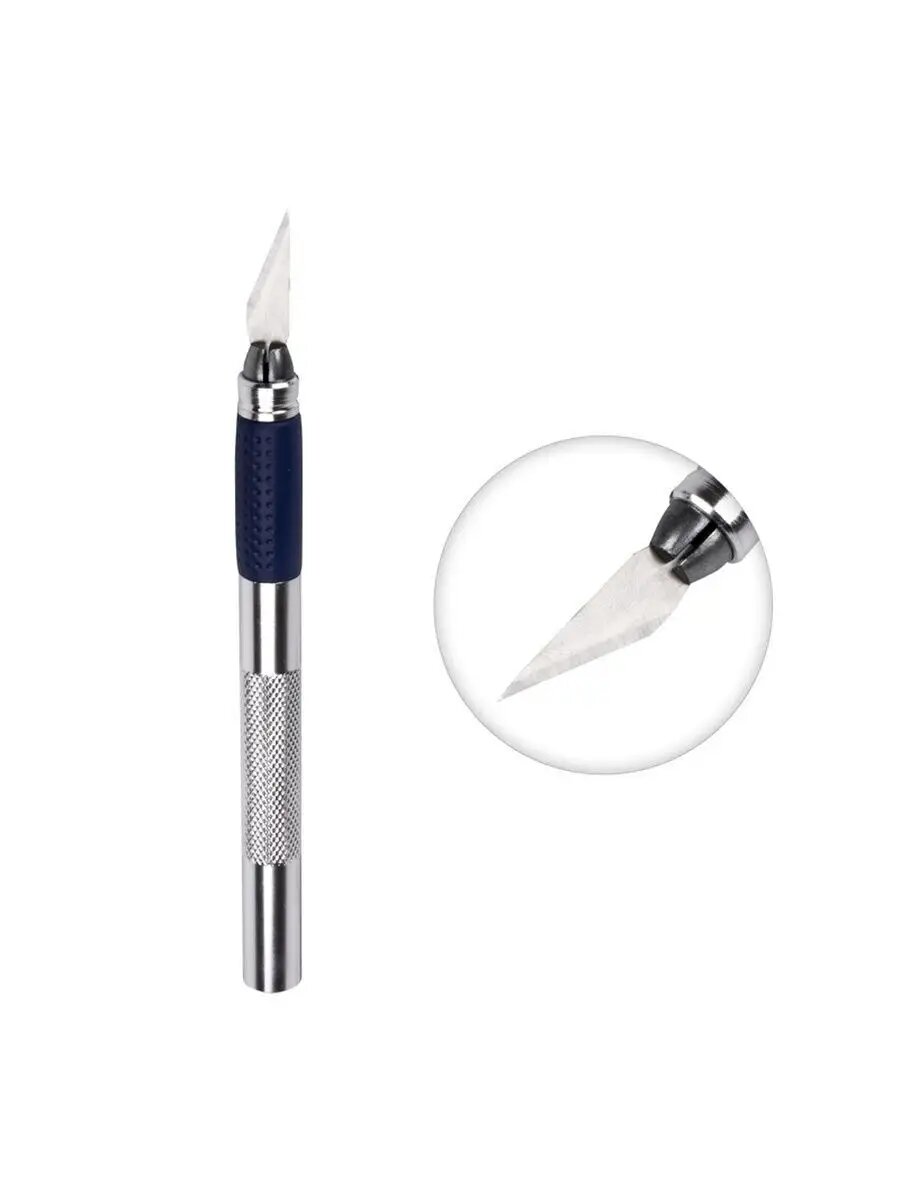 Нож с перовым лезвием (скальпель)