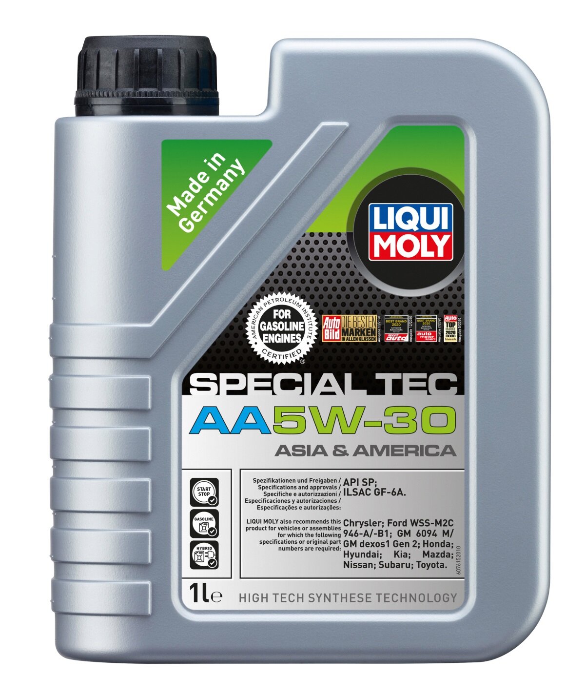 Масло моторное Liqui Moly Special Tec AA 5W-30 (1л) 7515, LM-5W30-ST-1L