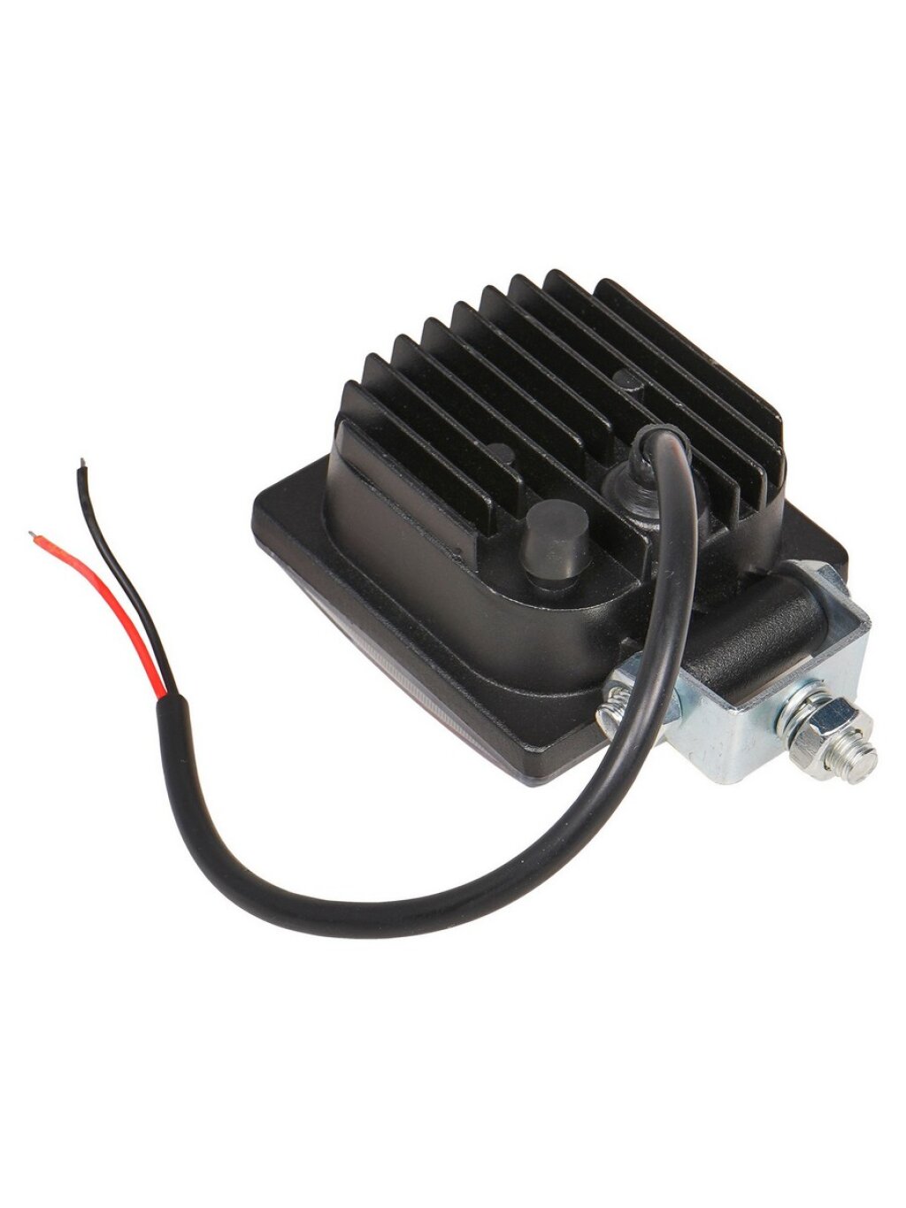 Фара светодиодная "AIRLINE" 76х76х46 мм 12W 12/24V (4 LED направленный свет, квадратная)