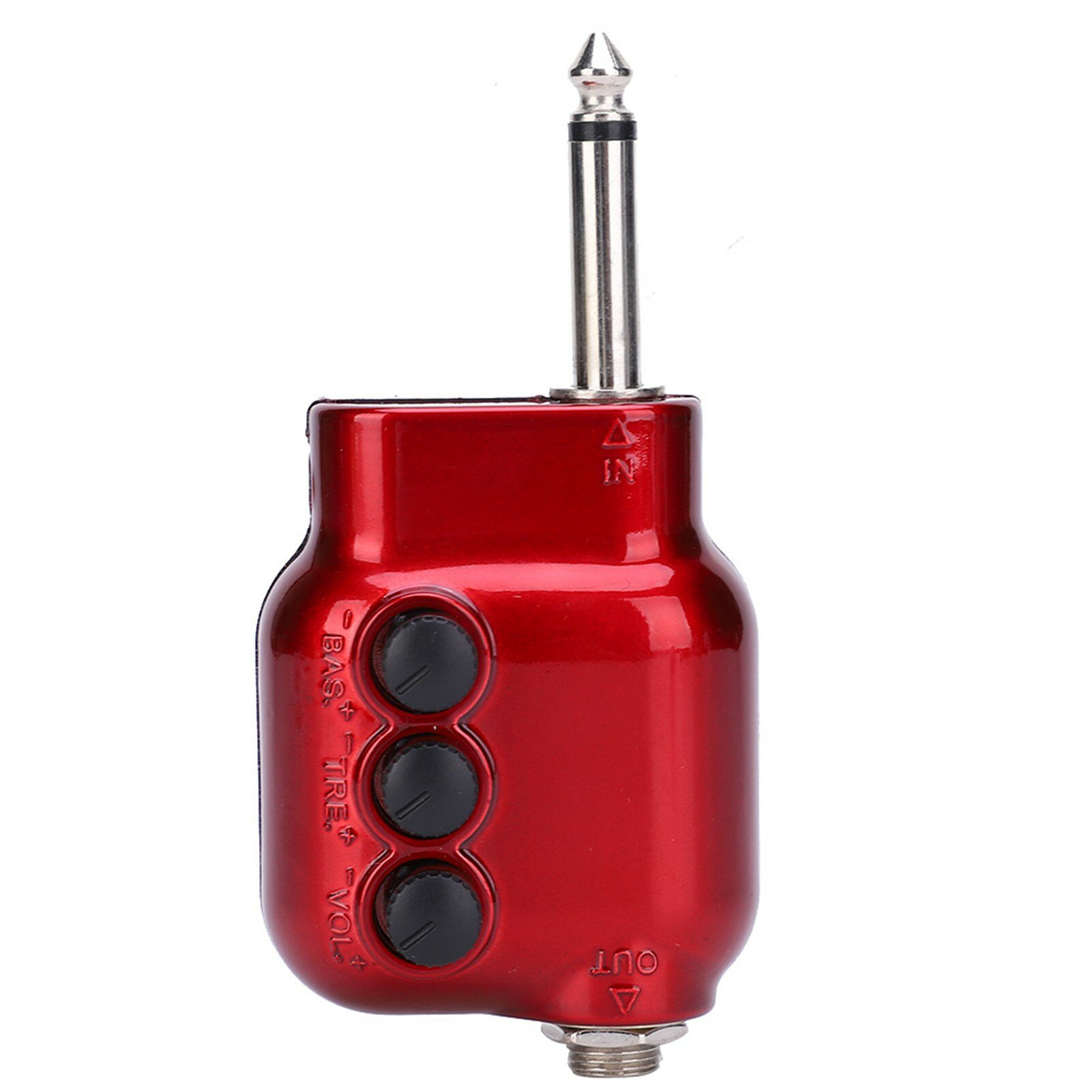 Усилитель мощности звукоснимателя, регулятор громкости и высоких басов, согласование импеданса для акустической гитары и укулеле.