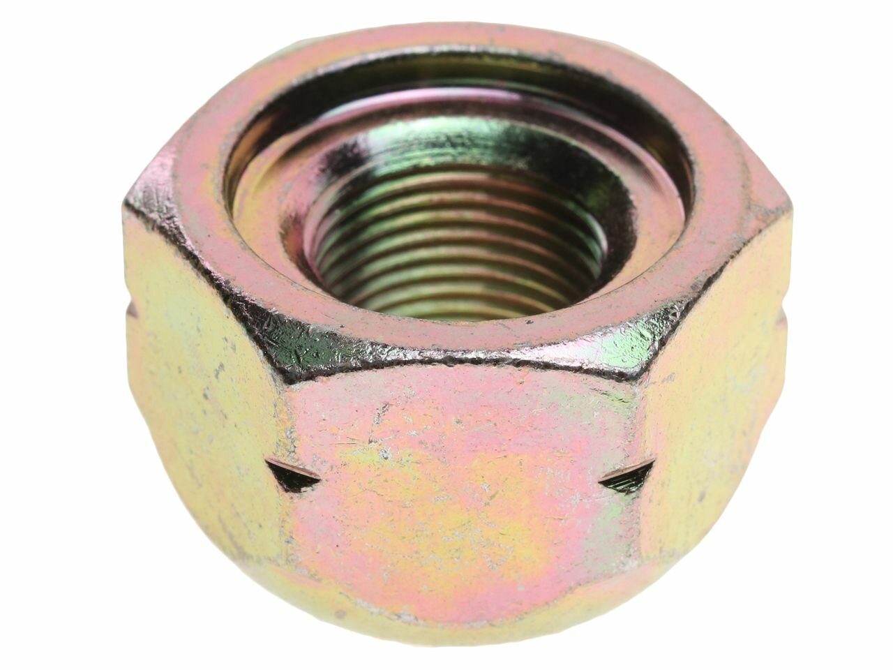 Гайка колеса левая передняя для Джак N75, N80 арт 3103227J1 JAC