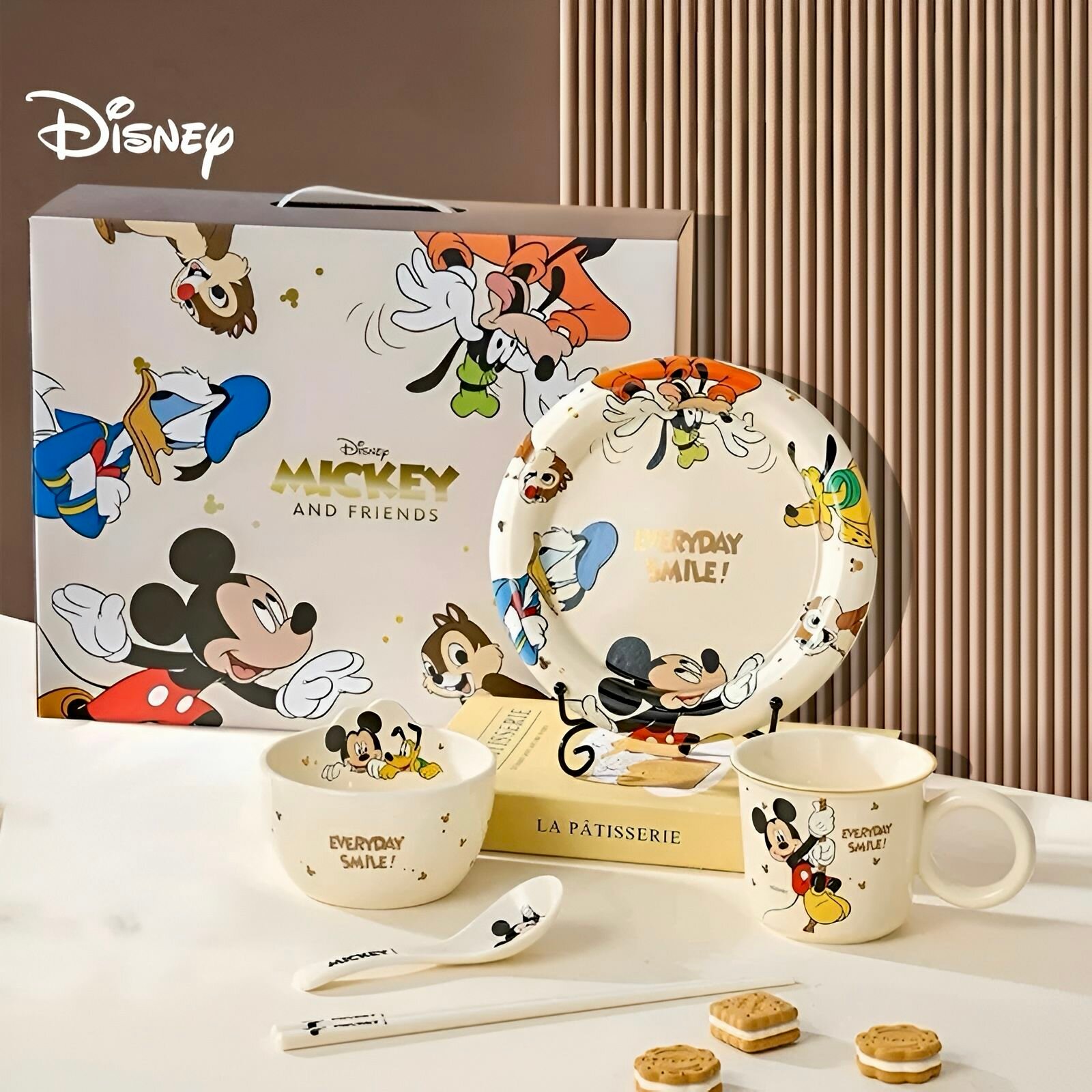 Дисней / Disney Подарочный набор посуды Mickey and Friends (6 предметов)