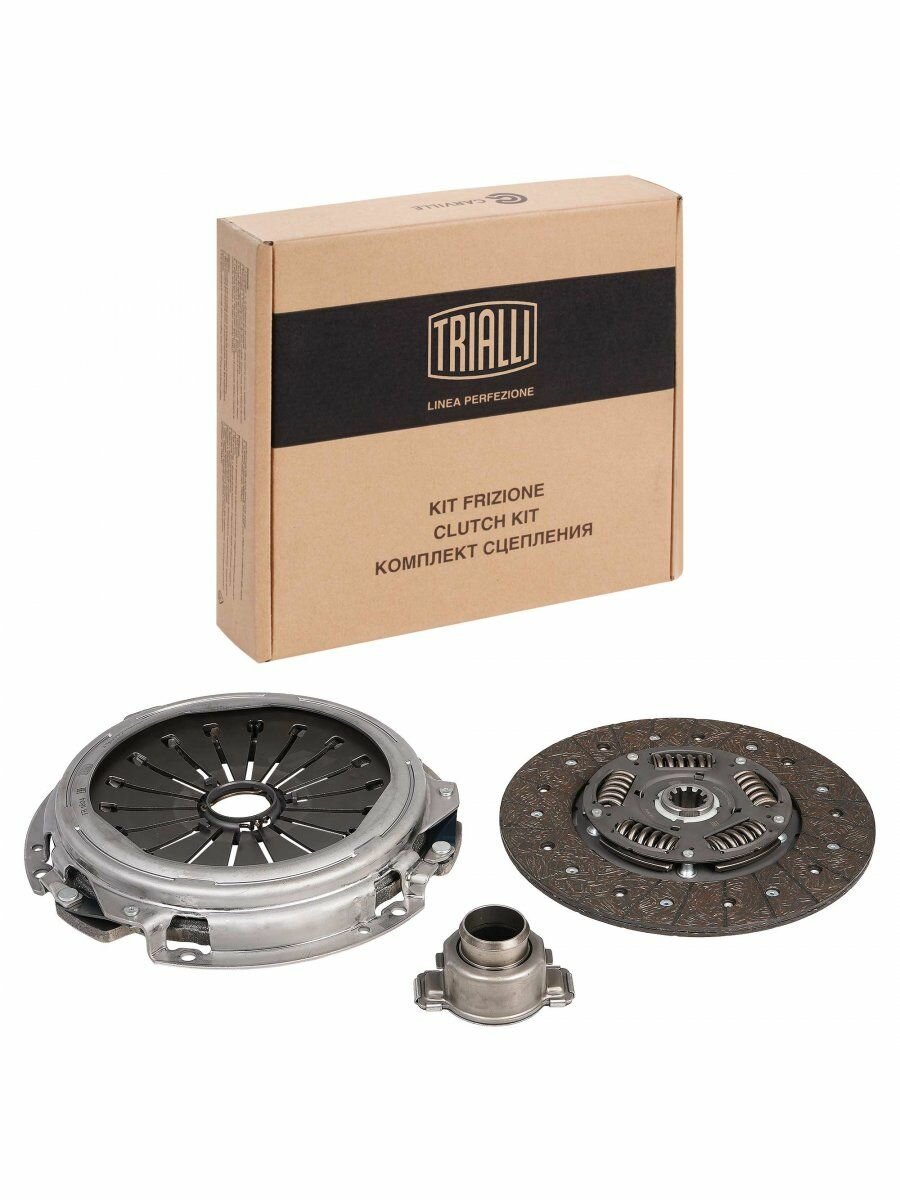 Сцепление в сборе для а/м Iveco Daily III (99-)/IV (06-)/V (11-)/VI (14-) 3.0D (с мех. муфт) (FR 1604, TRIALLI FR1604