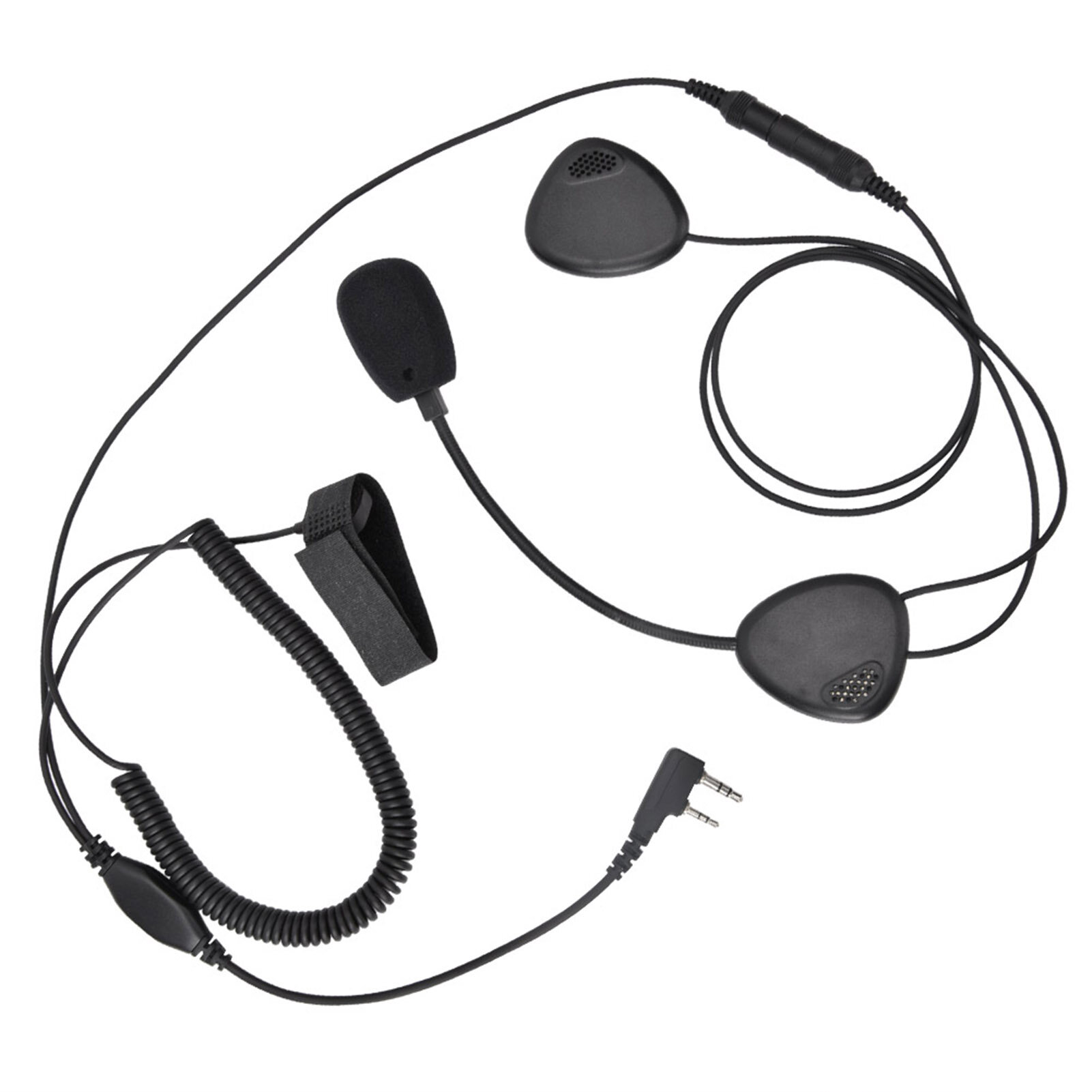 K Head Radio Walkie talkie Motorcycle Bicycle Waterproof PTT Helmet Headset Earphone