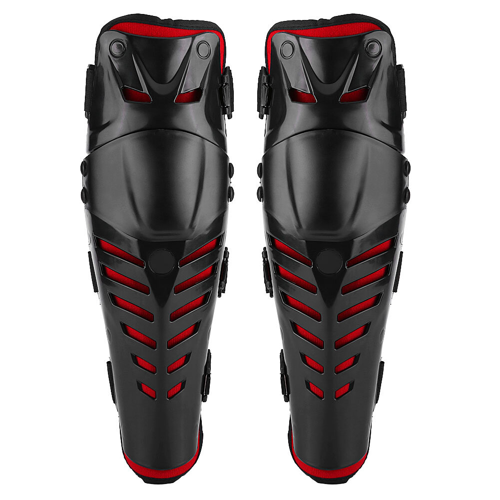 Пара наколенников для мотокросса и гонок на мотоциклах. Защитная экипировка.