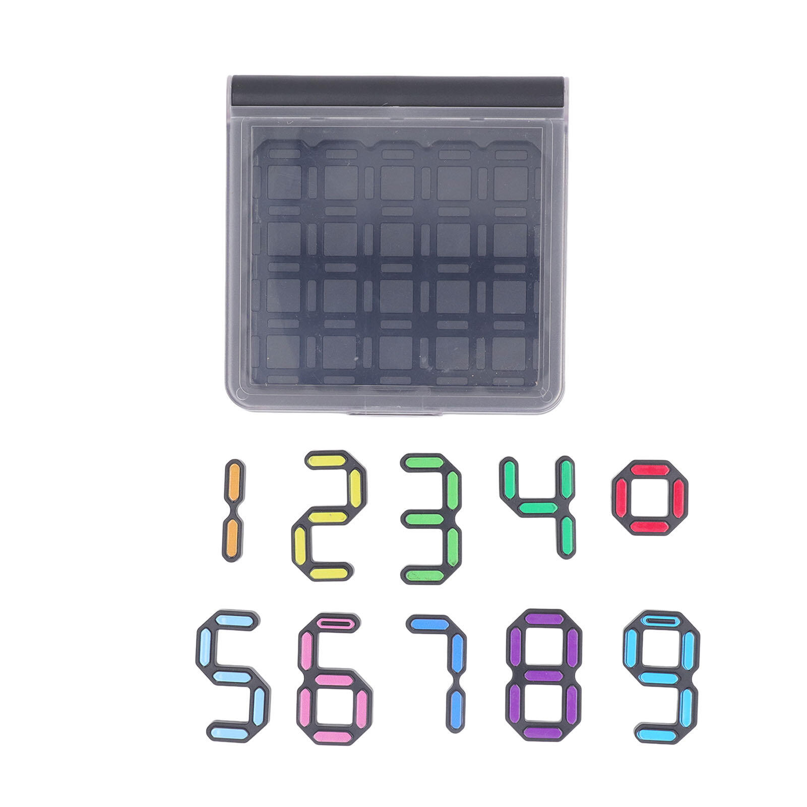 Детская игра-головоломка с числами, развивающая интеллект. Пластиковая доска-головоломка с числами для взаимодействия родителей и детей.