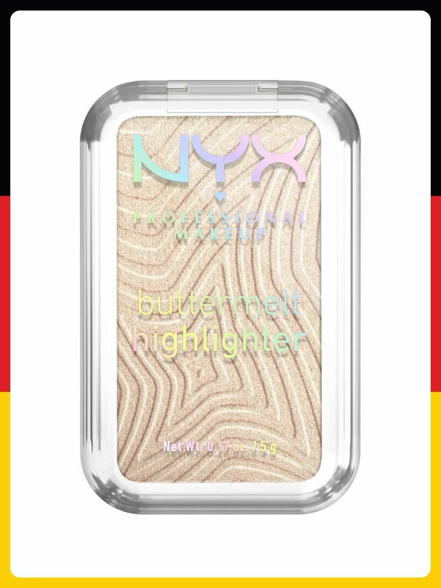 Хайлайтер NYX Professional Makeup Buttermelt Highlighter 05 Bright & Butta, 5 г
