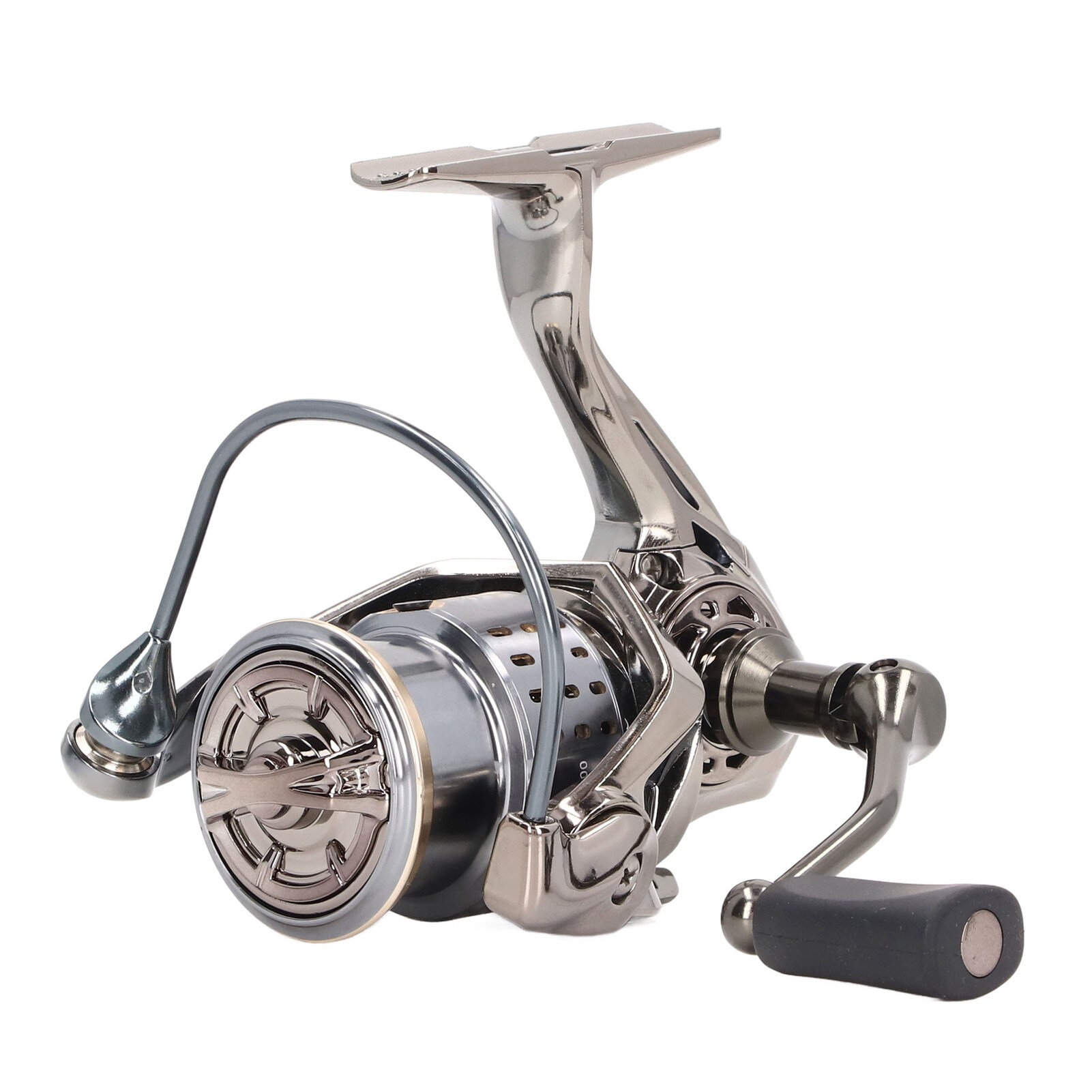 5.2:1 Рыболовная катушка для дальнего заброса, металлическая спиннинговая катушка со скошенным выходным отверстием для ловли морского карпа 1000S