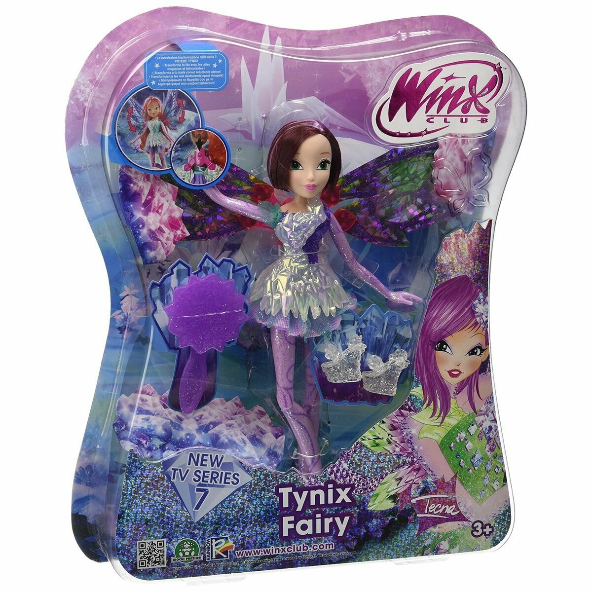 Winx Club Модная кукла, выпущенная ограниченным тиражом Cosmix Fairy Коллекционная Fairy Crystal Diary TV Series 7 Игрушки для девочек