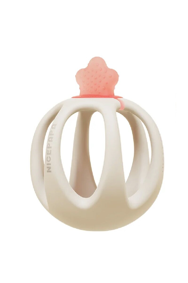 Прорезыватель для детских зубов детей 3в1 /pink(розовый) NICE PAPA