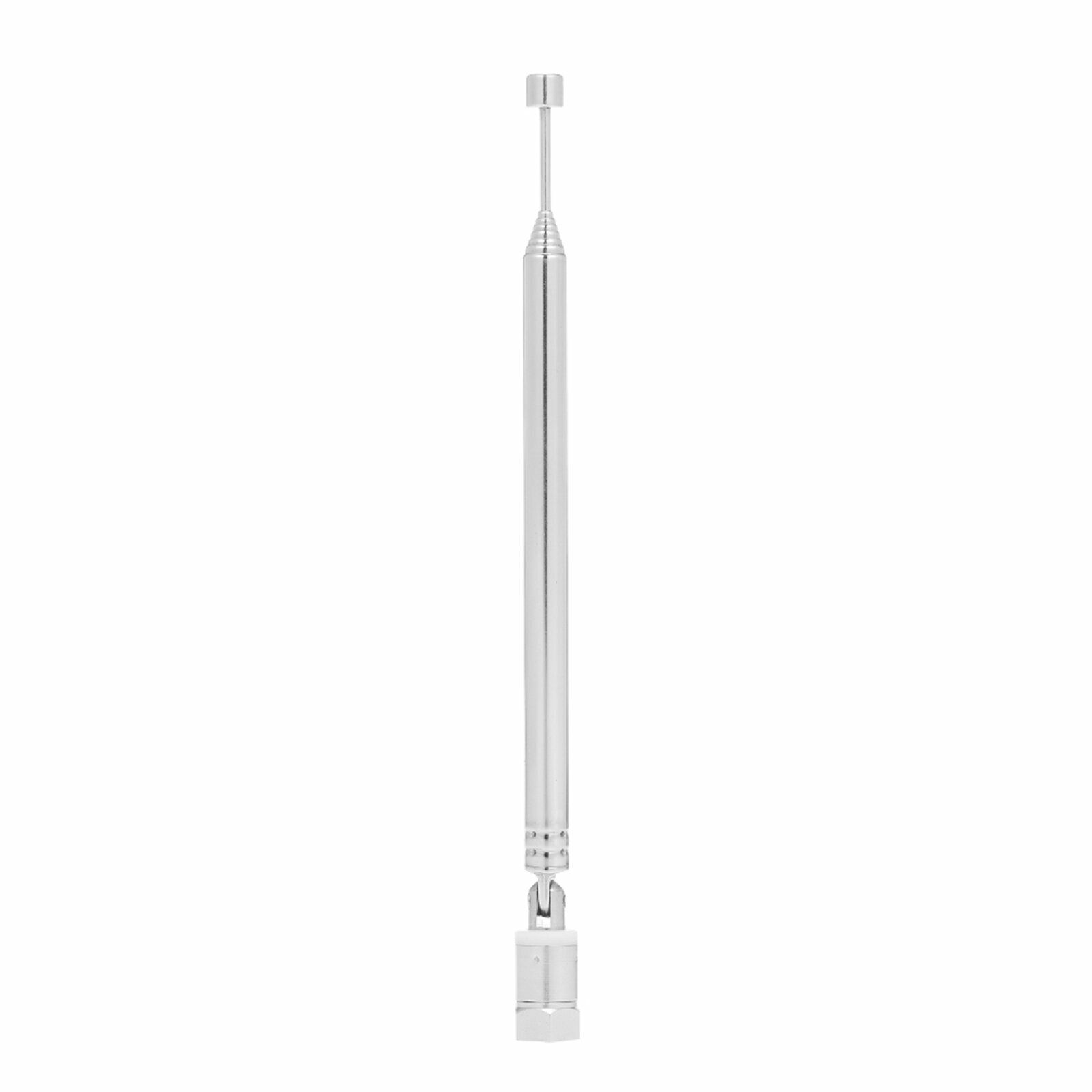 Антенна для DAB радио 8 секций Telescopic Antenna, цвет серебристый, длина полностью вытянутой approx. 72.3cm, длина сжатая approx. 16.5cm, вес approx. 29.6g, модель 511120F, совместима с Австралией, Бельгией, Чехией, Дания, Францией, Германией,