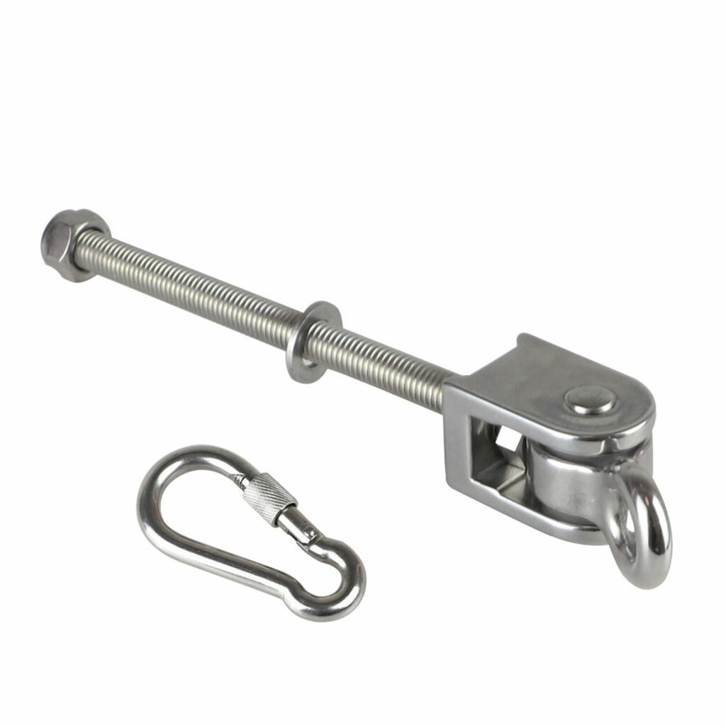 Гамак из нержавеющей стали, поворотная вешалка, карабиновый крюк, сверхмощный подшипник для боксерских груш
