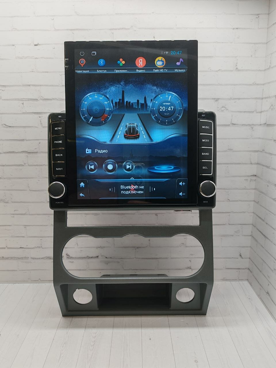 Магнитола андроид Tesla для Газель Некст (Gazelle Next) с 2013г+/ 8-ядер по 2,2МГц/4+64гб/Android-Auto/CarPlay