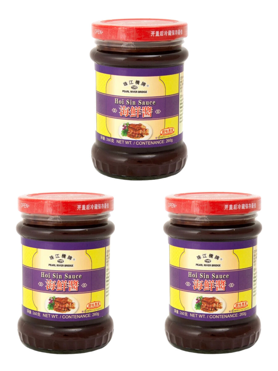 Соус Pearl River Bridge Хойсин, 260 г 3 шт