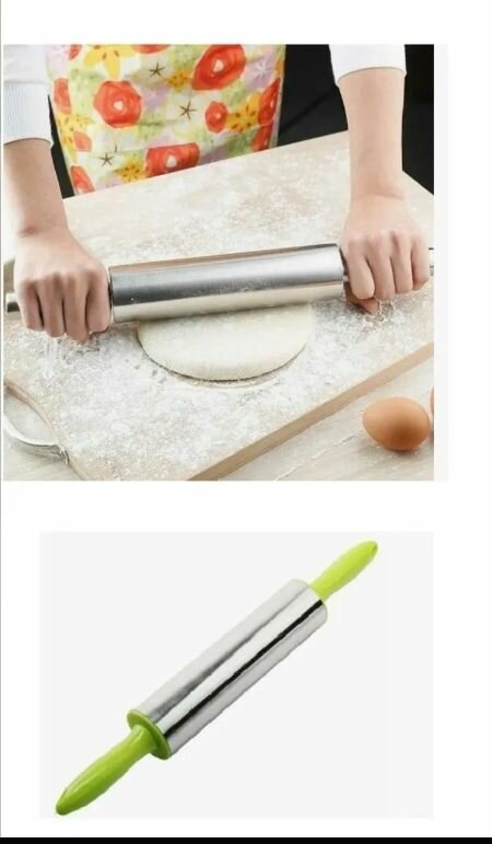 Скалка для теста Прочная , удобная в использовании