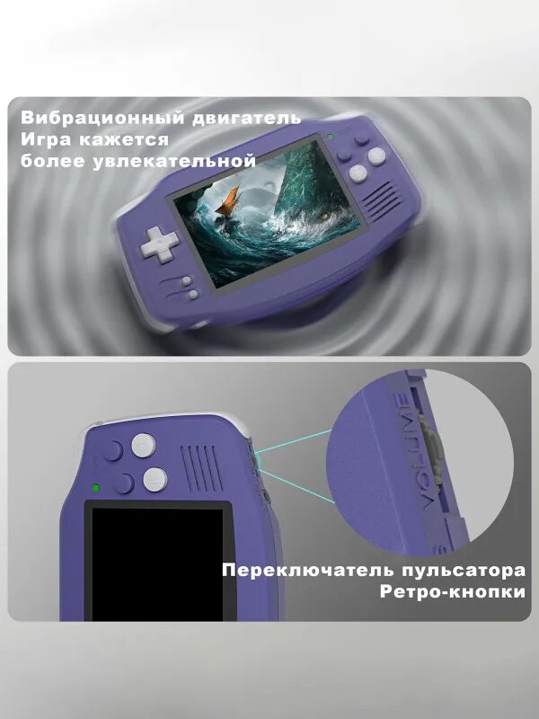 Портативная игровая консоль ANBERNIC RG34XX с 3,4-дюймовым IPS-экраном, классическая ностальгическая аркадная игра в стиле ретро