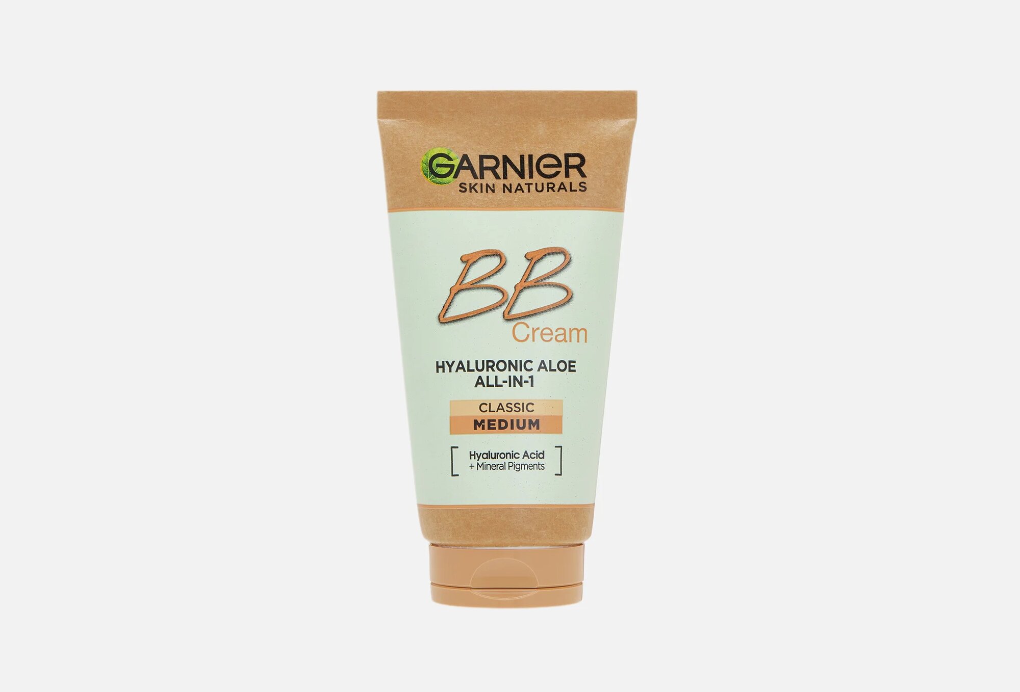 Крем для лица GARNIER SKIN NATURALS BB Cream Гиалуроновый алоэ-уход 5в1 светло-бежевый для смеш. и жирной кожи 50 мл