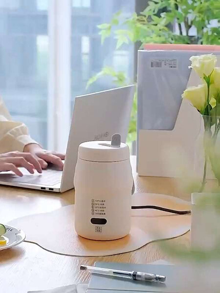 Термос С подогревом, С кнопкой, С термометром, 0.5 л