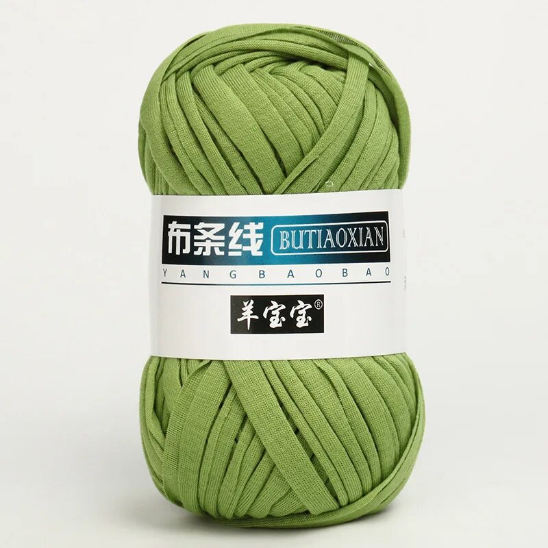 Полиэстер/акрил пряжа для вязания 100г Зеленый, 15 1PC