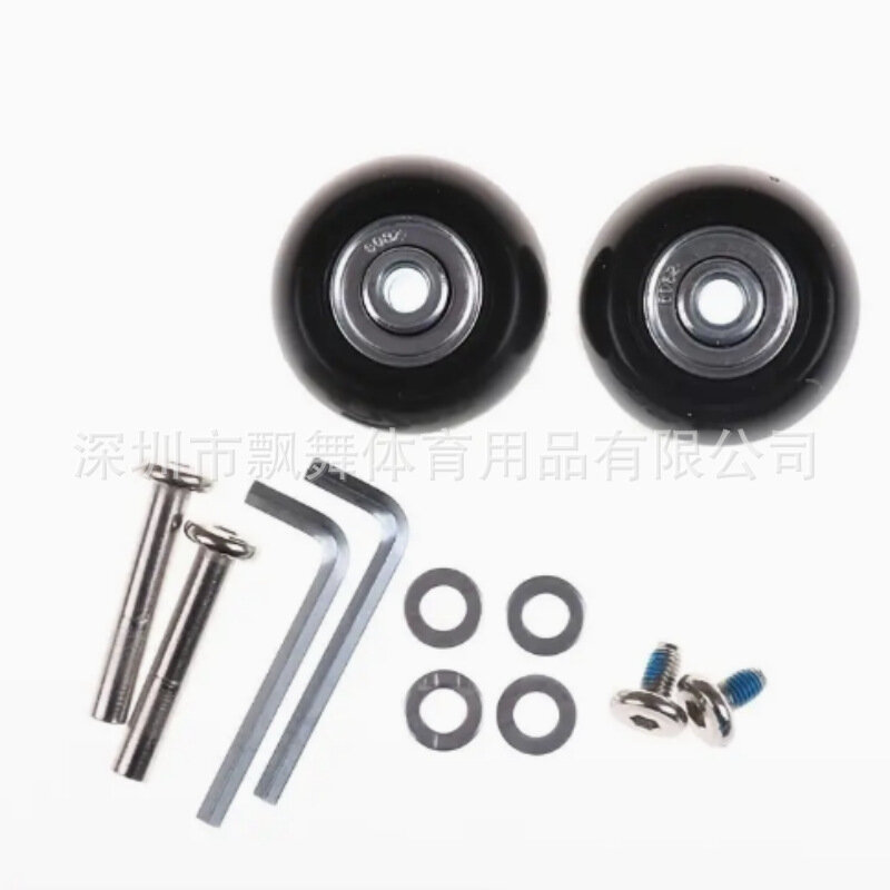 Полиуретановое колесо, бесшумный чехол, для тележки, дорожный багаж, универсальные аксессуары, 40x18 мм, 170 г