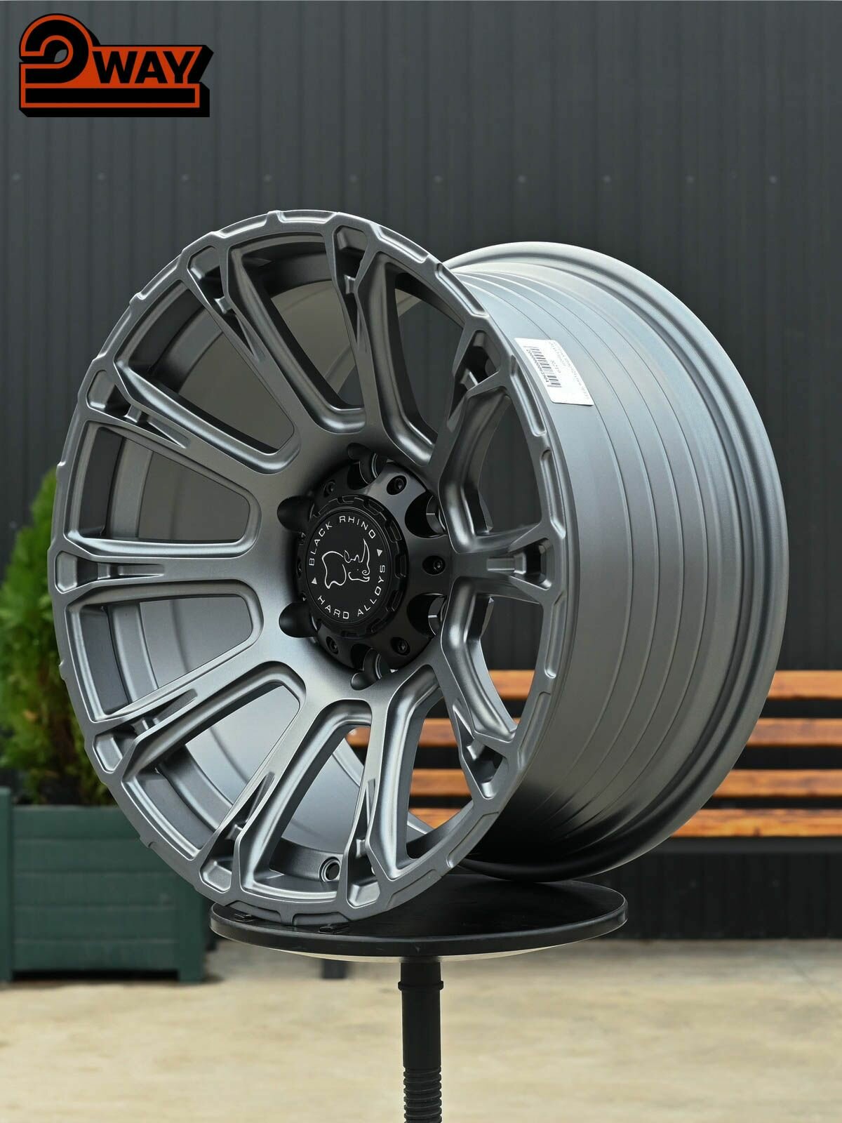 Литой диск Taigiro R17 Black Rhino 623 стиль 9J ET0 6*139.7 Графит