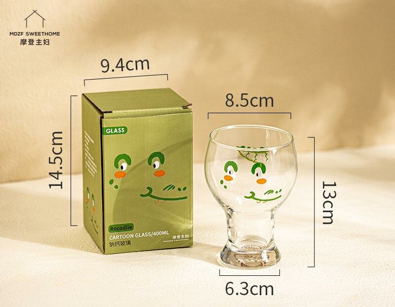 Пивная кружка личность творческая стеклянная девушка милая домашняя чашка для молока и сока чашка для напитков