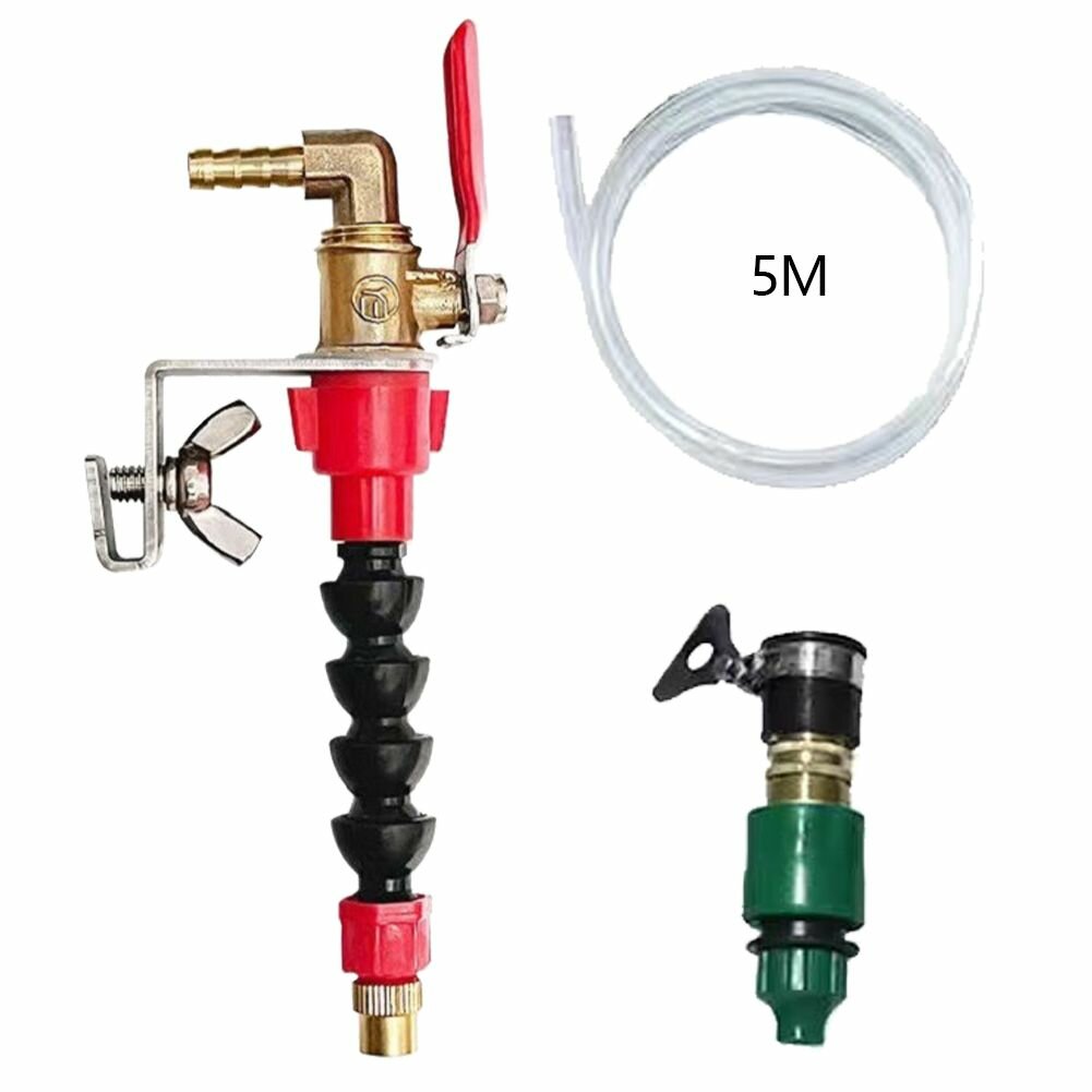 Система охлаждения для плиткореза с регулировкой подачи воды, длина шланга 5 м