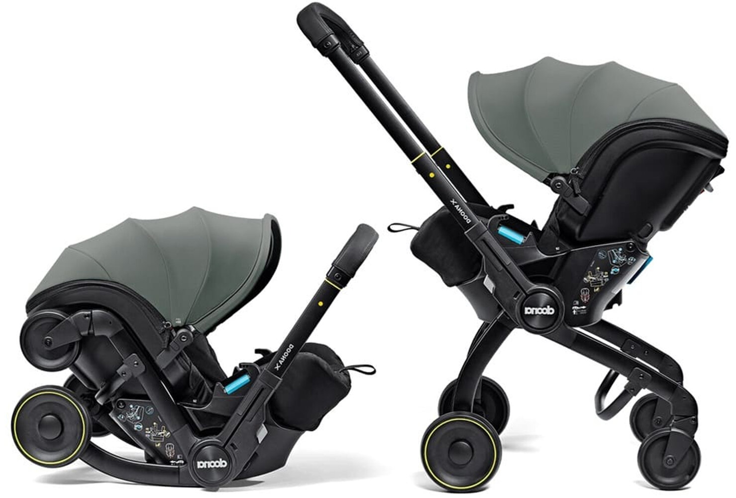 Doona x Автокресло/коляска (Slate Green)