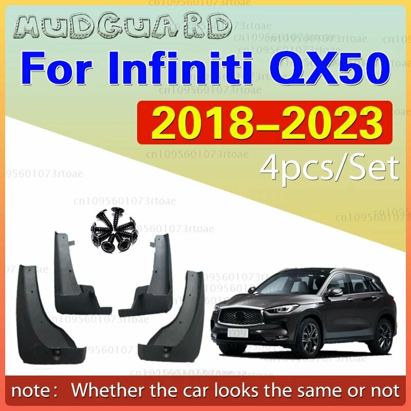 Для Infiniti QX50 P71A 2018 2019 2020 2021 2022 2023 автомобильные брызговики брызговики переднее и заднее крыло расширители брызговики инструмент