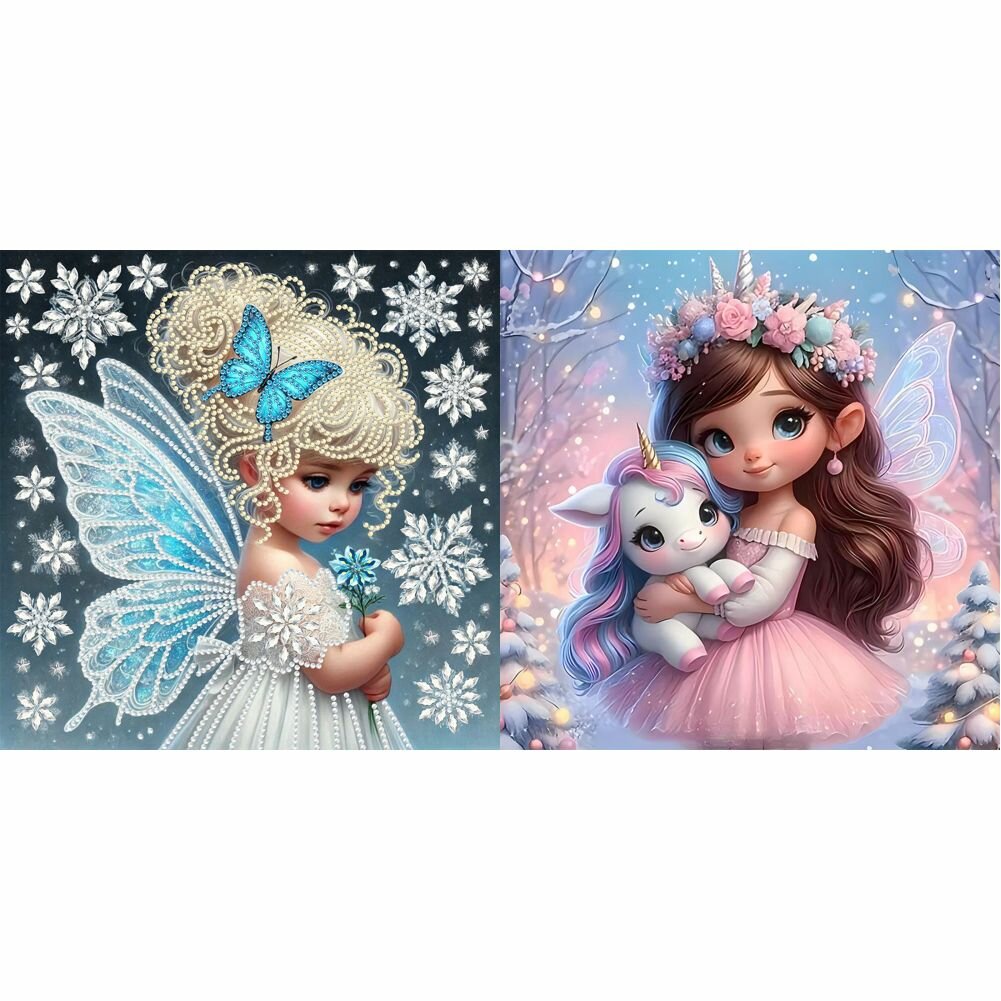 Алмазная мозаика 5D, набор для творчества со стразами и холстом 30x30 см картина стразами для декора гостиной, спальни и подарка