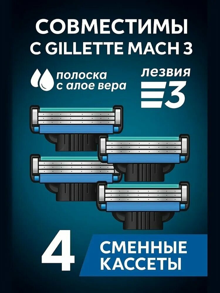 Сменные кассеты для бритвы