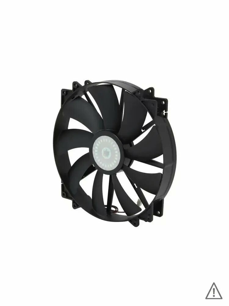 Бесшумный вентилятор Cooler Master MegaFlow 200 - Втулка с подшипником 200 мм для корпусов компьютеров (черный)
