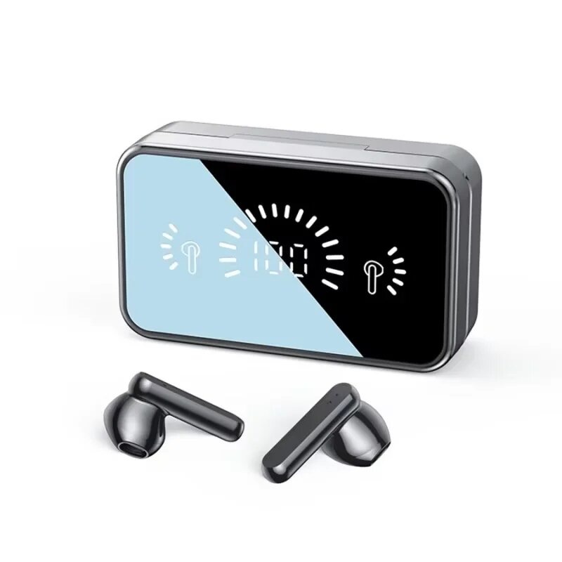 HOMEFISH S20 Беспроводные Наушники Bluetooth со Зеркальным Дизайном black