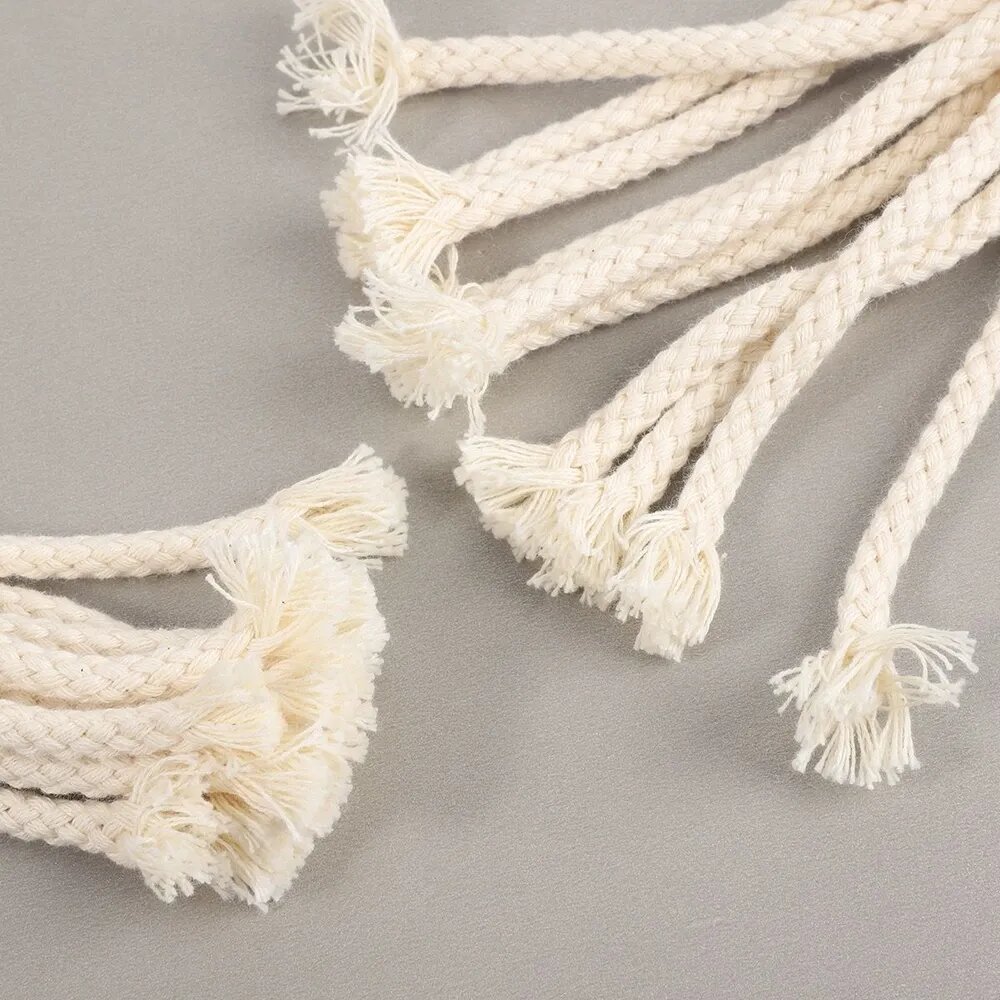 Фитиль круглый для керосиновой лампы, диаметр 5 мм, длина 1 м