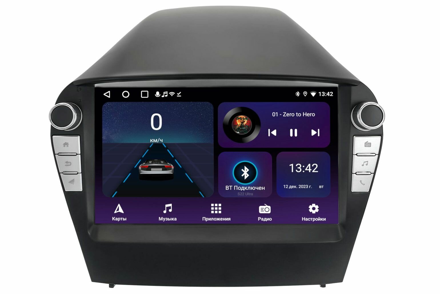 Магнитола Hyundai ix35, Tucson 2009 - 2015 LC90062ON-2/32T для авто без камеры