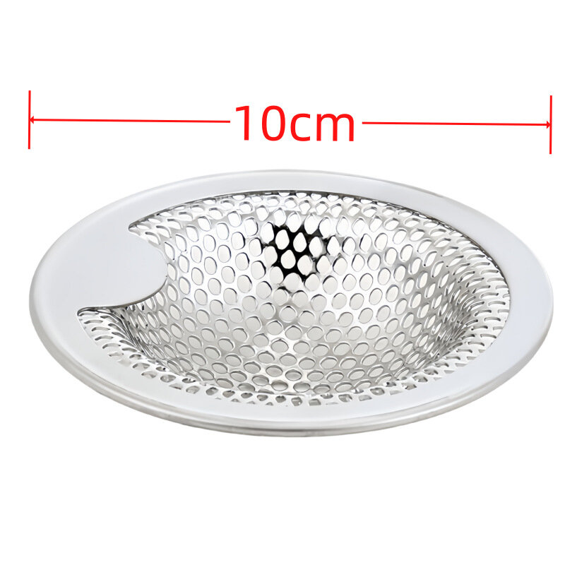 Сетка для фильтрации мусора в кухонной раковине, мойка для овощей, раковина из нержавеющей стали, напольный слив для ванной, предотвращение засоров волос