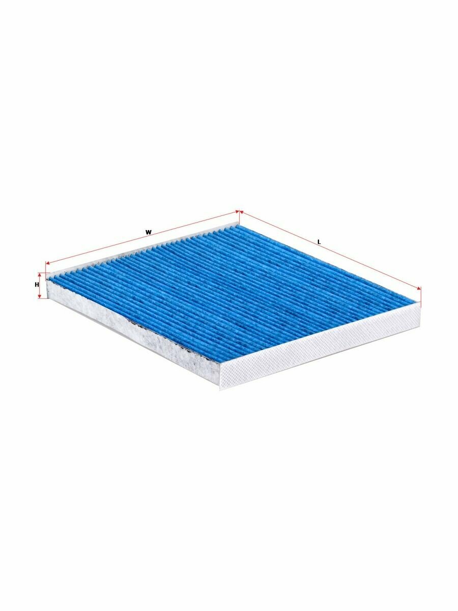 Фильтр салона антибактериальный Sakura CAB1106 для Toyota Avensis, Corolla / Тойота Авентис, Королла