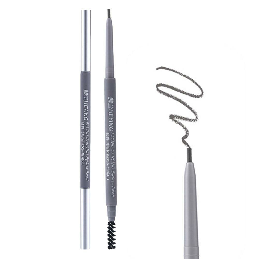Clump free Eyebrow Pencil Face Makeup Highly Pigmented Double ended Eyebrow Pencil Natural Ingredients Sweat resistant Waterproof 3d Eyebrow Pencil Beginner