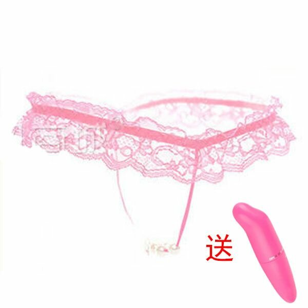 Женские сексуальные трусики с массажем жемчугом, кружевные, без промежности, легко надевать, экстремальное соблазнение