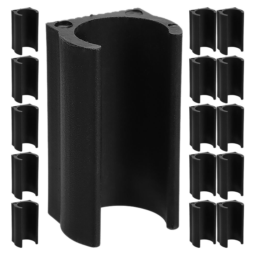 20 Штук Защитные Накладки На Ноги Стула Чёрного Цвета 4.00X2.00X1.90Cm