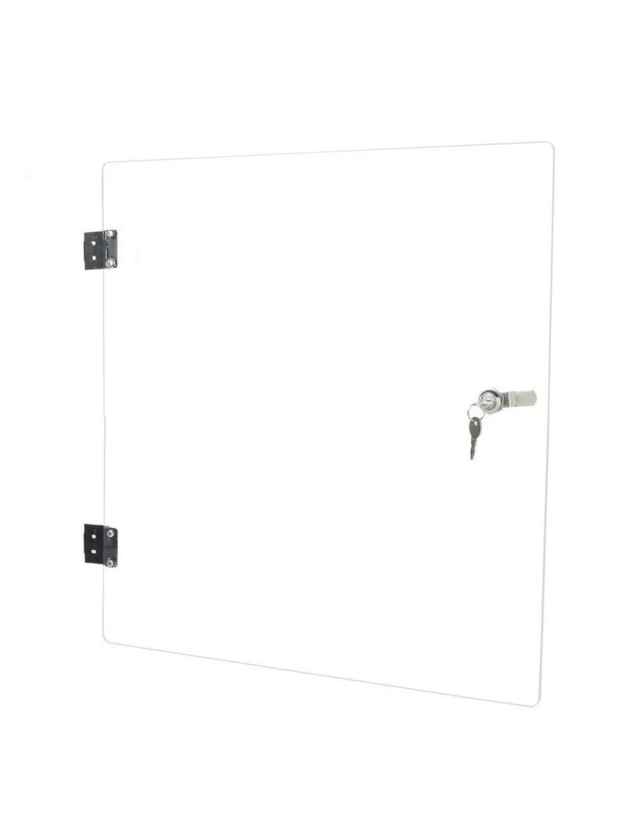 Дверь Bespeco "STPCOP12", для стойки, плексиглас, 53,5x50 см, прозрачная, белая