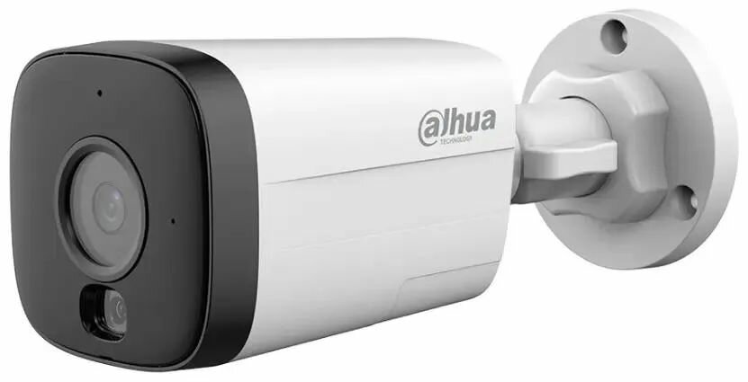 Dahua DH-IPC-HFW1339DTK2P-SAW-IL-0280B Уличная цилиндрическая IP видеокамера с ИК/LED-подсветкой до 30м и WiFi 3Мп