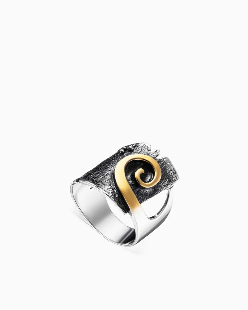 Кольцо, серебро, 925 проба
