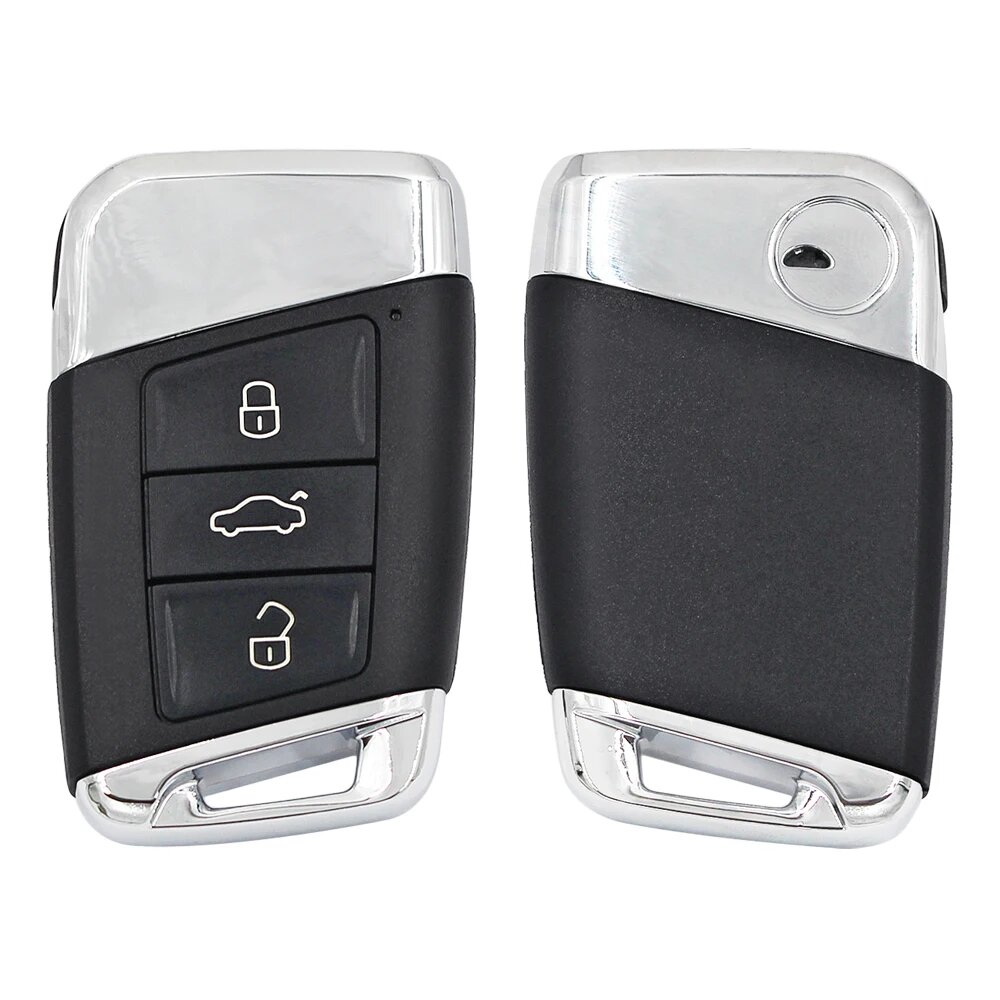 KEYDIY ZB17 3-кнопочный смарт-ключ от автомобиля KD Remote ZB Series, универсальные сменные аксессуары для KD-X2, подходят для более 2000 моделей, 1 шт.